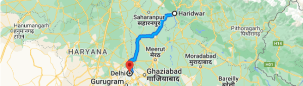 Haridwar to Delhi Distance: A Comprehensive Travel Guide